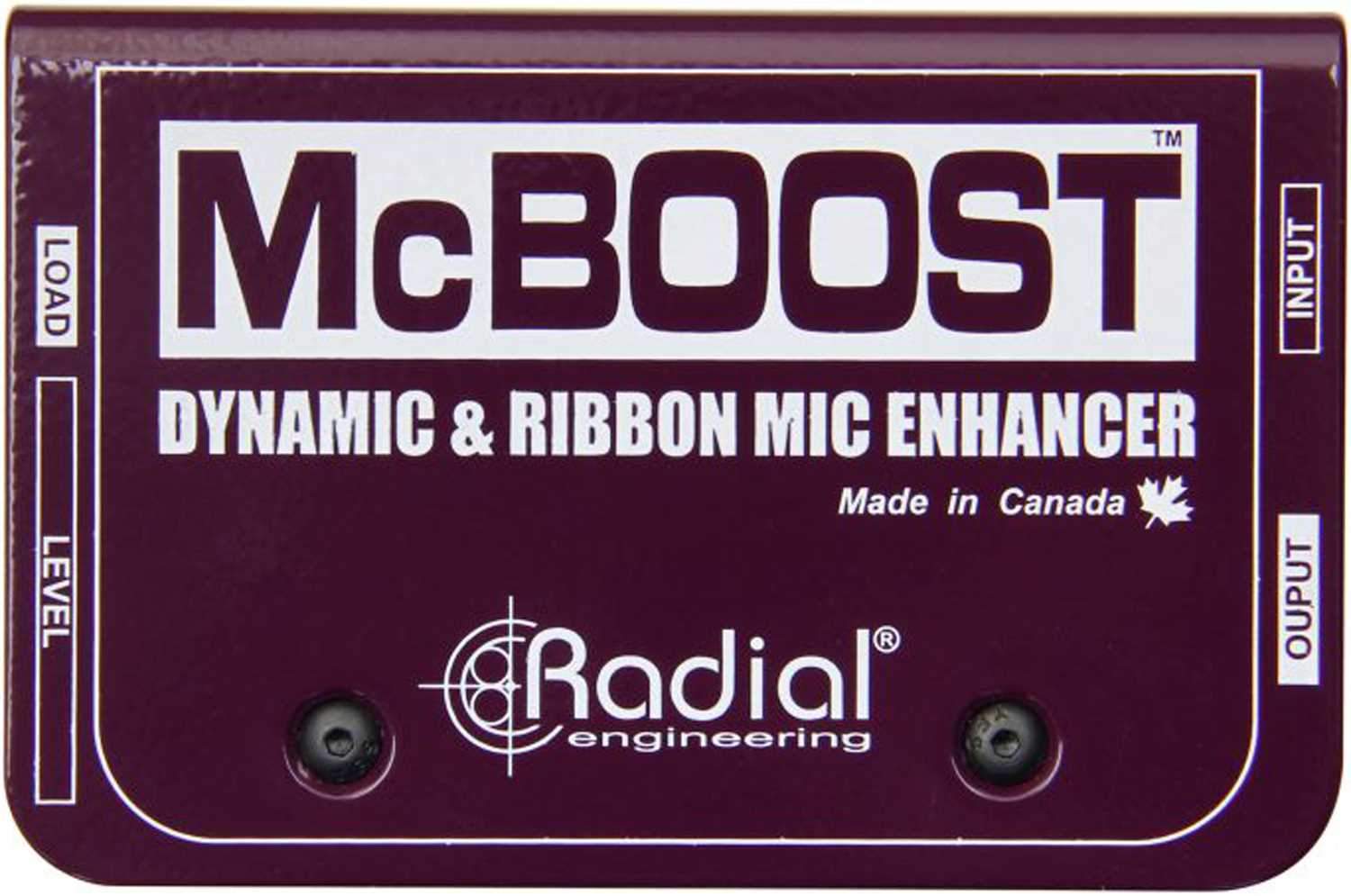 Radial McBoost Mic Signal Booster