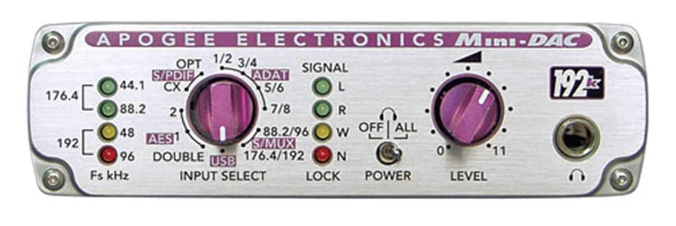Apogee MINI-DAC-FW 24/192K D/A Firewire Converter