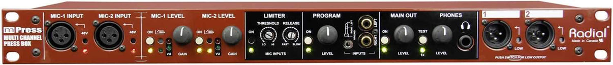 Radial mPress Press-box Master Section