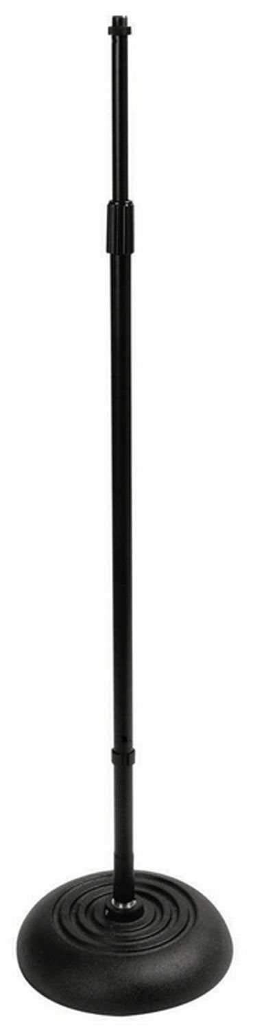On Stage MS7201QTR Round Base Mic Stand Black – Solotech