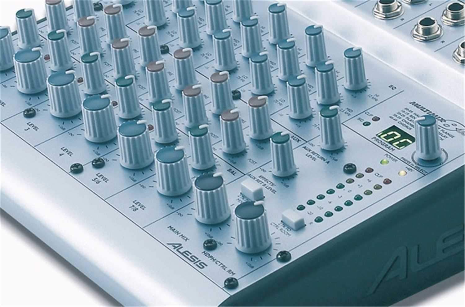 Alesis MULTIMIX 8 USB 1.0 8 Ch Mixer With Effects