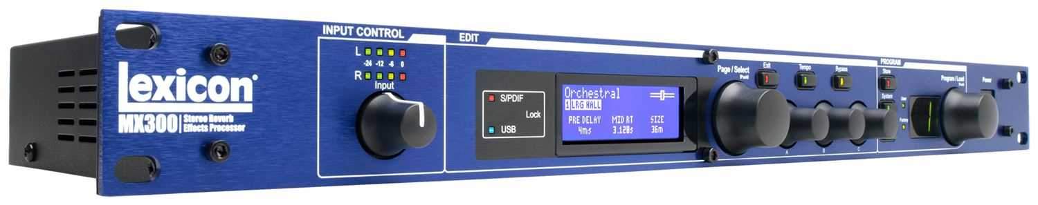 Lexicon MX300 Stereo Reverb Effects Processor USB
