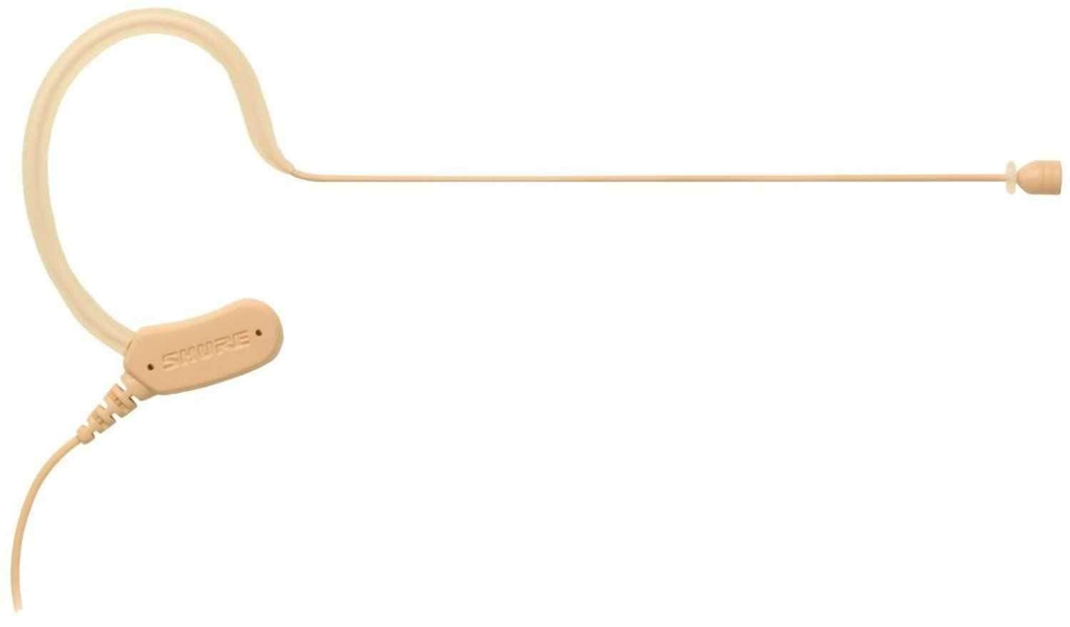 Shure Microflex MX153 Omni Earset Microphone Tan