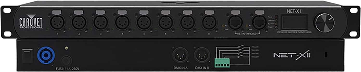 Chauvet Net-X II Rack Mount Ethernet to DMX Node