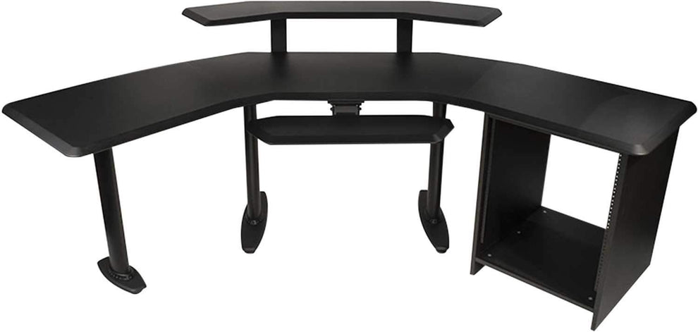 Ultimate Nucleus Studio Desk with 2nd Tier & Rack