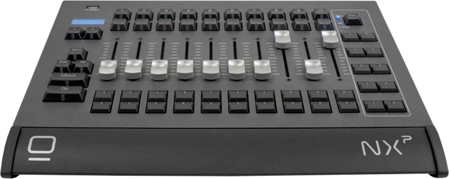Obsidian NX-P 10 Fader and 4-Universe Motorized ONYX Wing