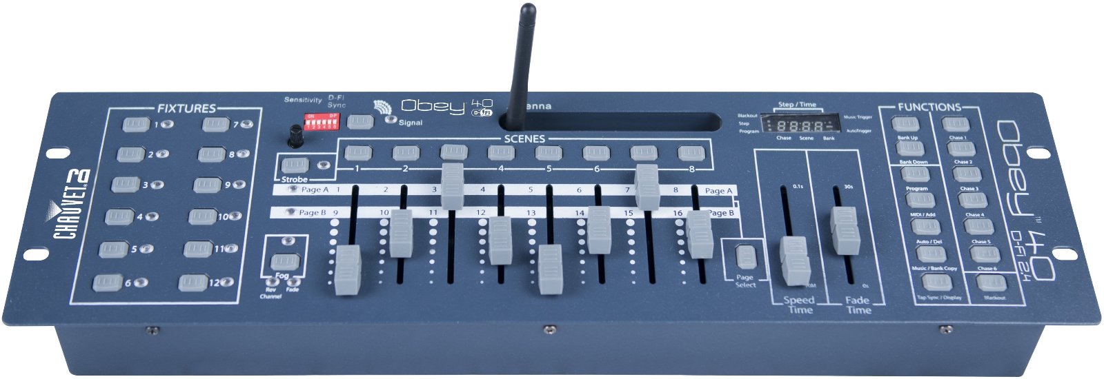 Chauvet Obey 40 D-Fi 2.4 Wireless DMX Controller | Solotech