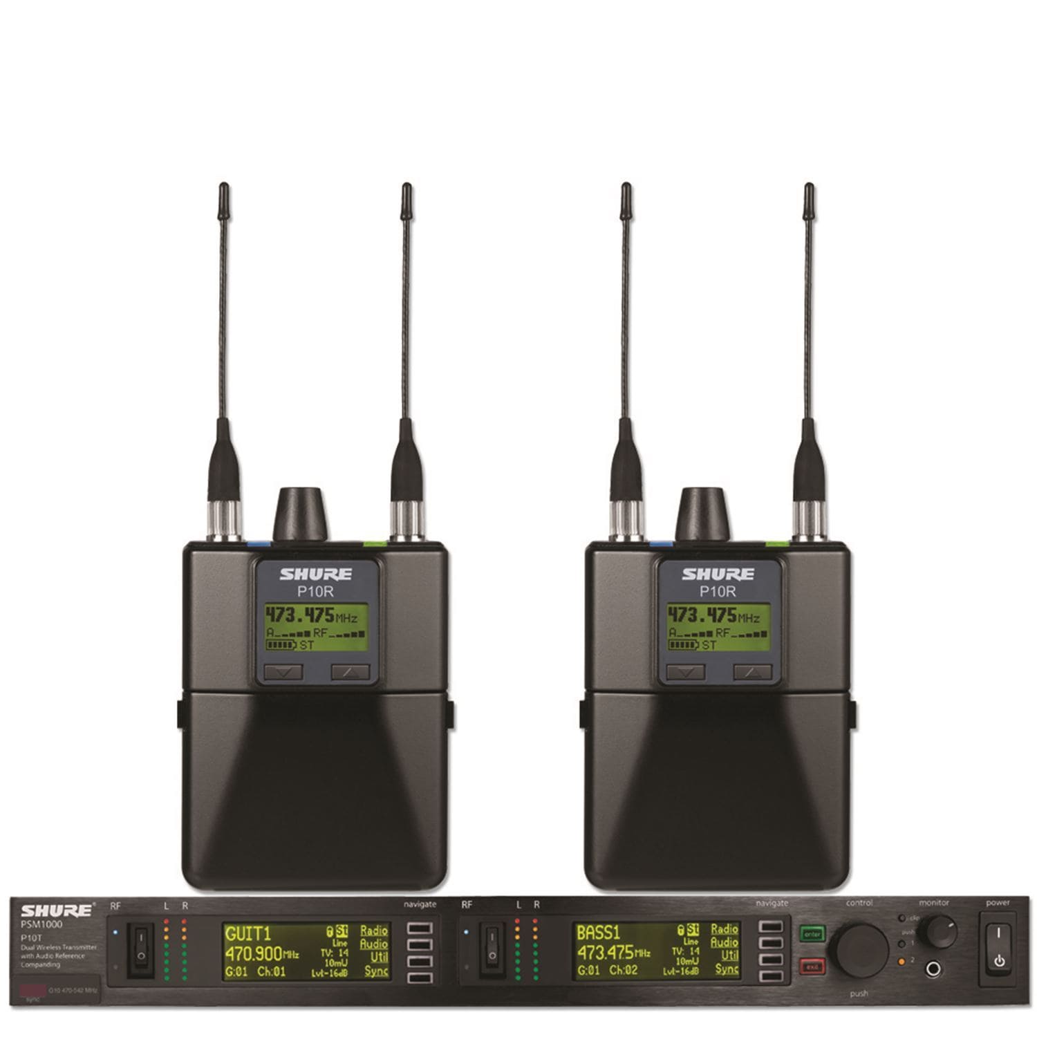 Shure PSM1000 Pro Wireless Monitor Sys - No EarSet