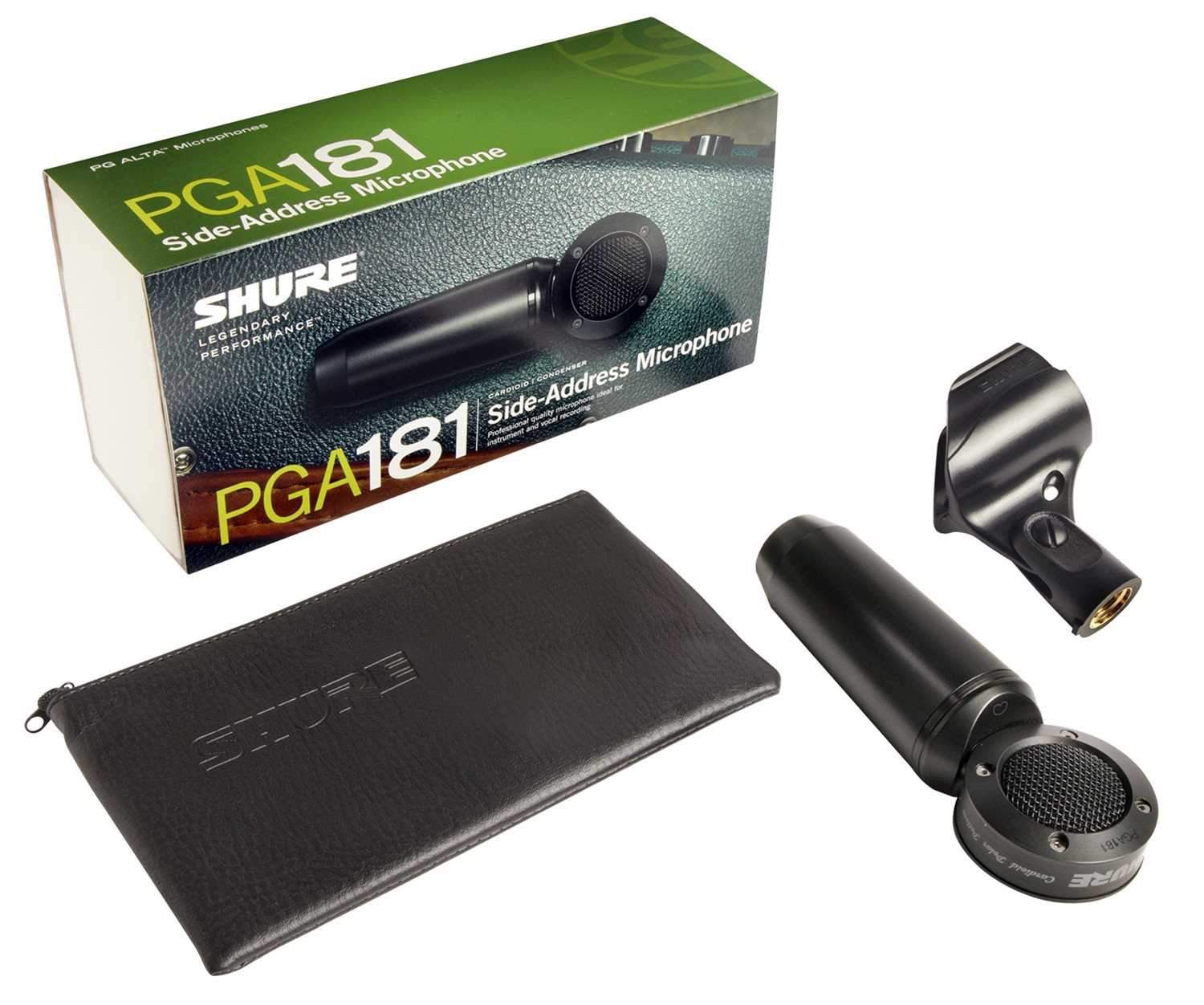 Shure PGA181-LC Side Address Condenser Microphone – Solotech