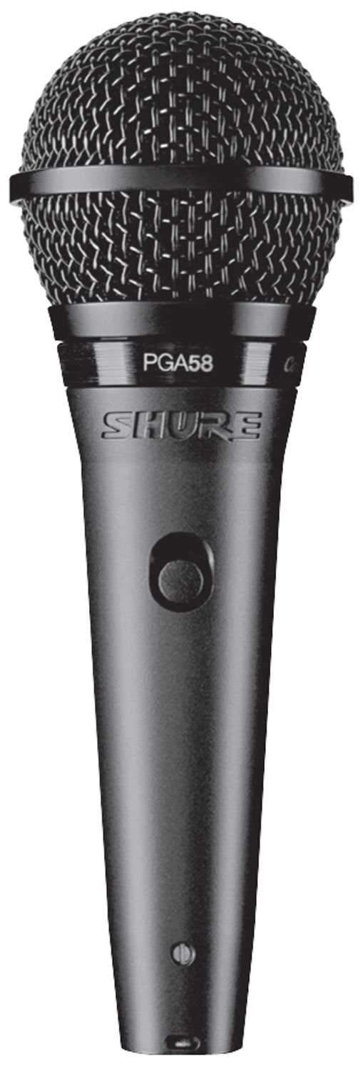 Shure PGA58-XLR Dynamic Vocal Microphone with XLR Cable