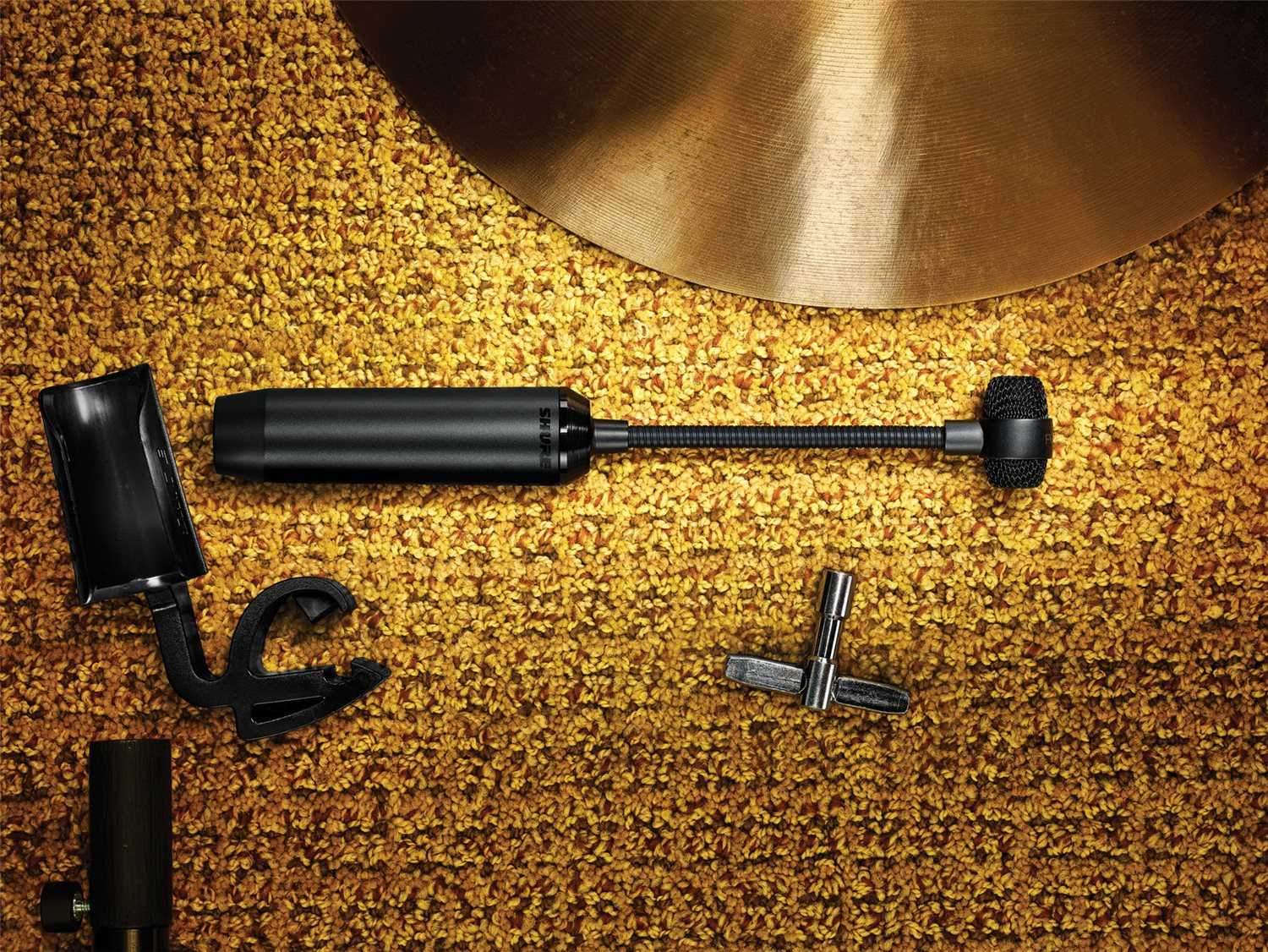 Shure PGA98D Condenser Gooseneck Drum Microphone with XLR Cable – Solotech
