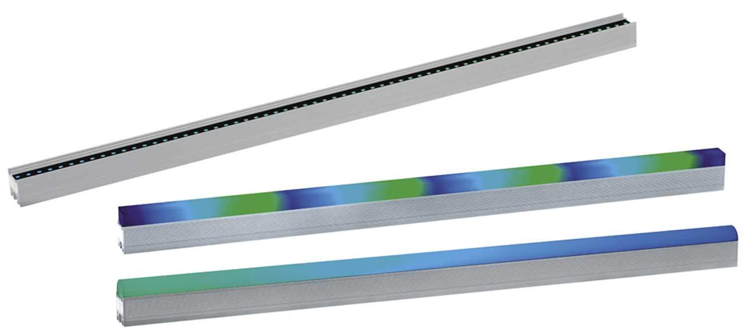 Martin Exterior PixLine 10 1280mm Rnd Video LED