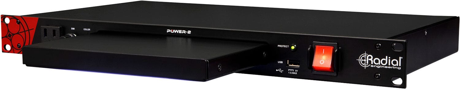 Radial Power-2 Surge Suppressor and Power Conditioner with LED