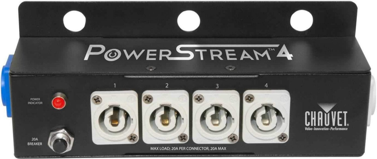 Chauvet PowerStream 4 Splitter for powerCON | Solotech