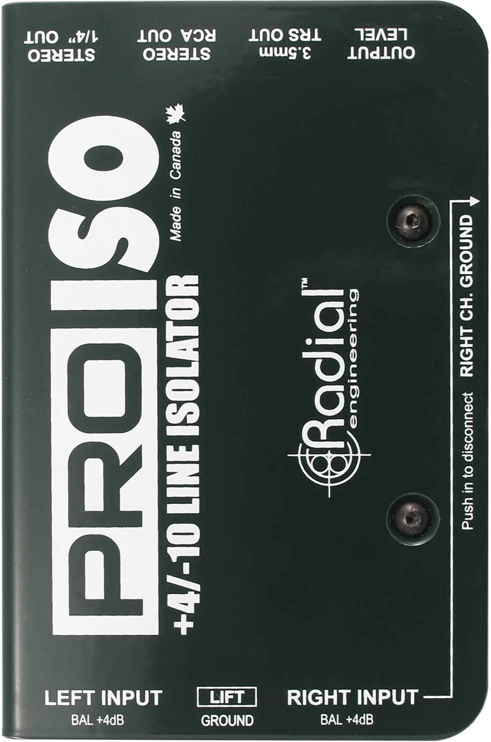 Radial Pro-Iso Converter