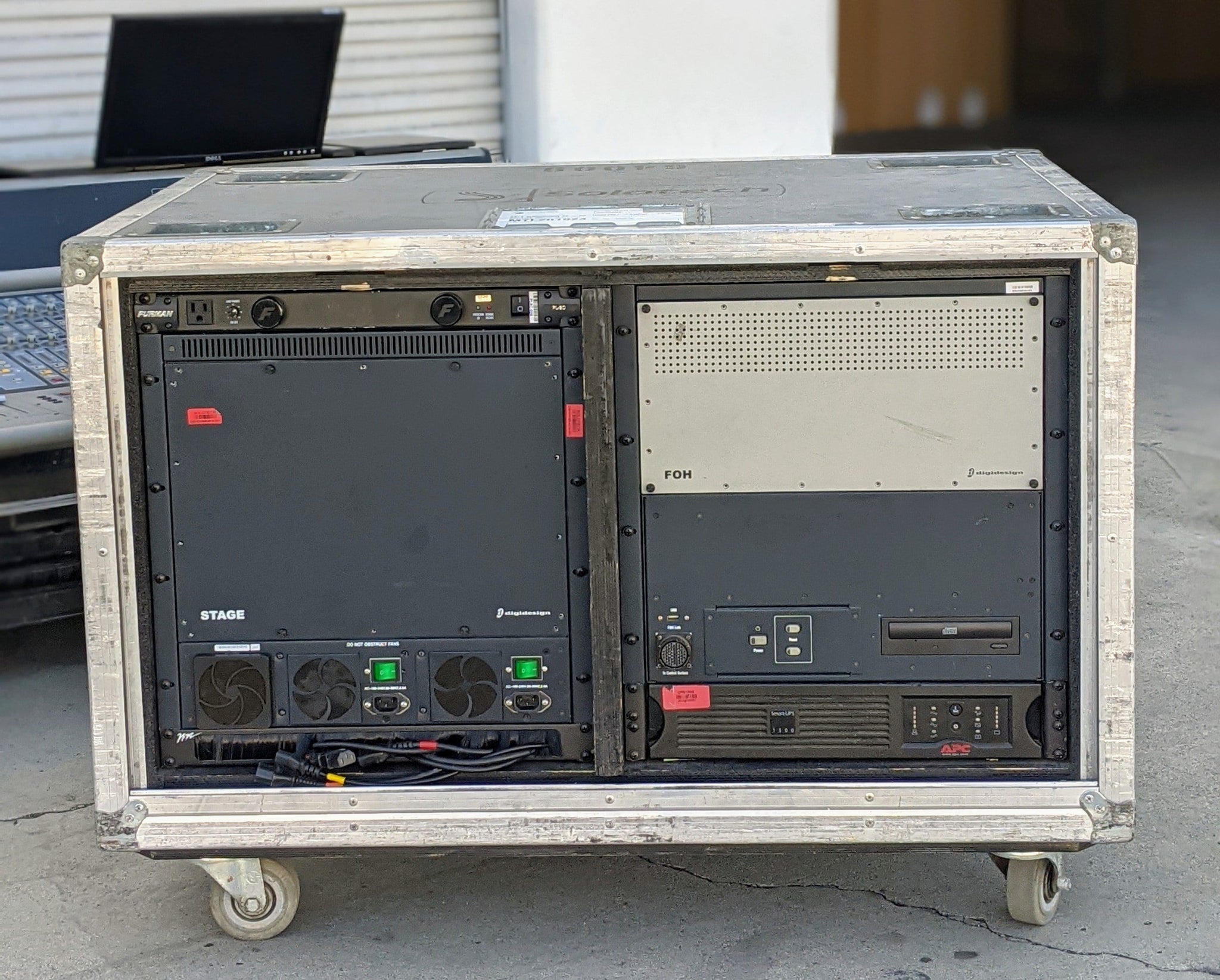 Digidesign D-Show Mixing Console Package w/ Sidecar, FOH Unit ...