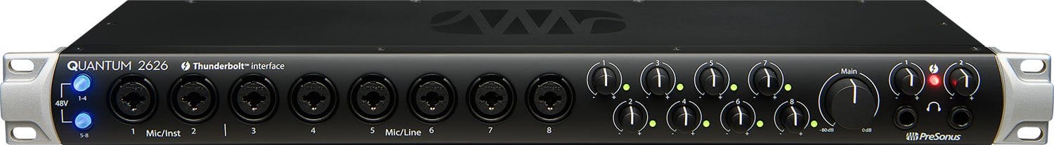 PreSonus Quantum 2626 Thunderbolt 3 Audio Interface
