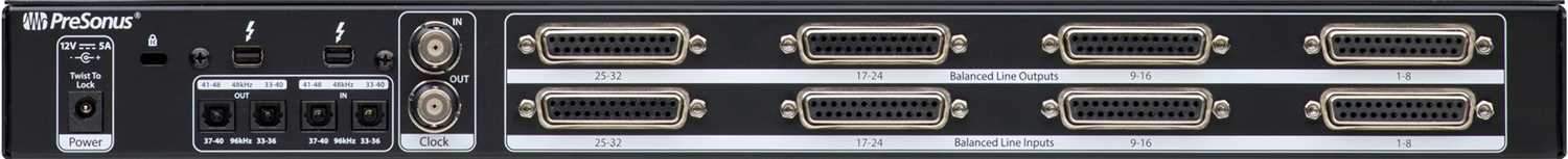 PreSonus Quantum 4848 Thunderbolt 2 Audio Interface