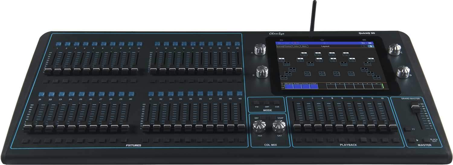 ChamSys QuickQ 30 4-Universe Compact Lighting Console
