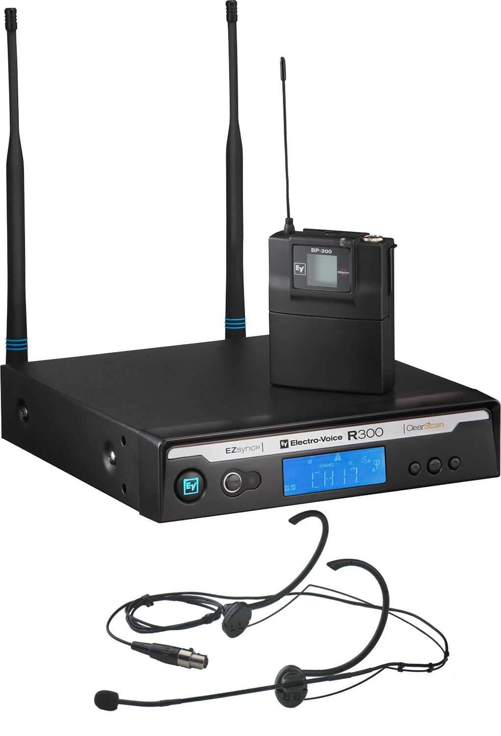 Electro-Voice R300-E-C Headworn Wireless System with Case – Solotech