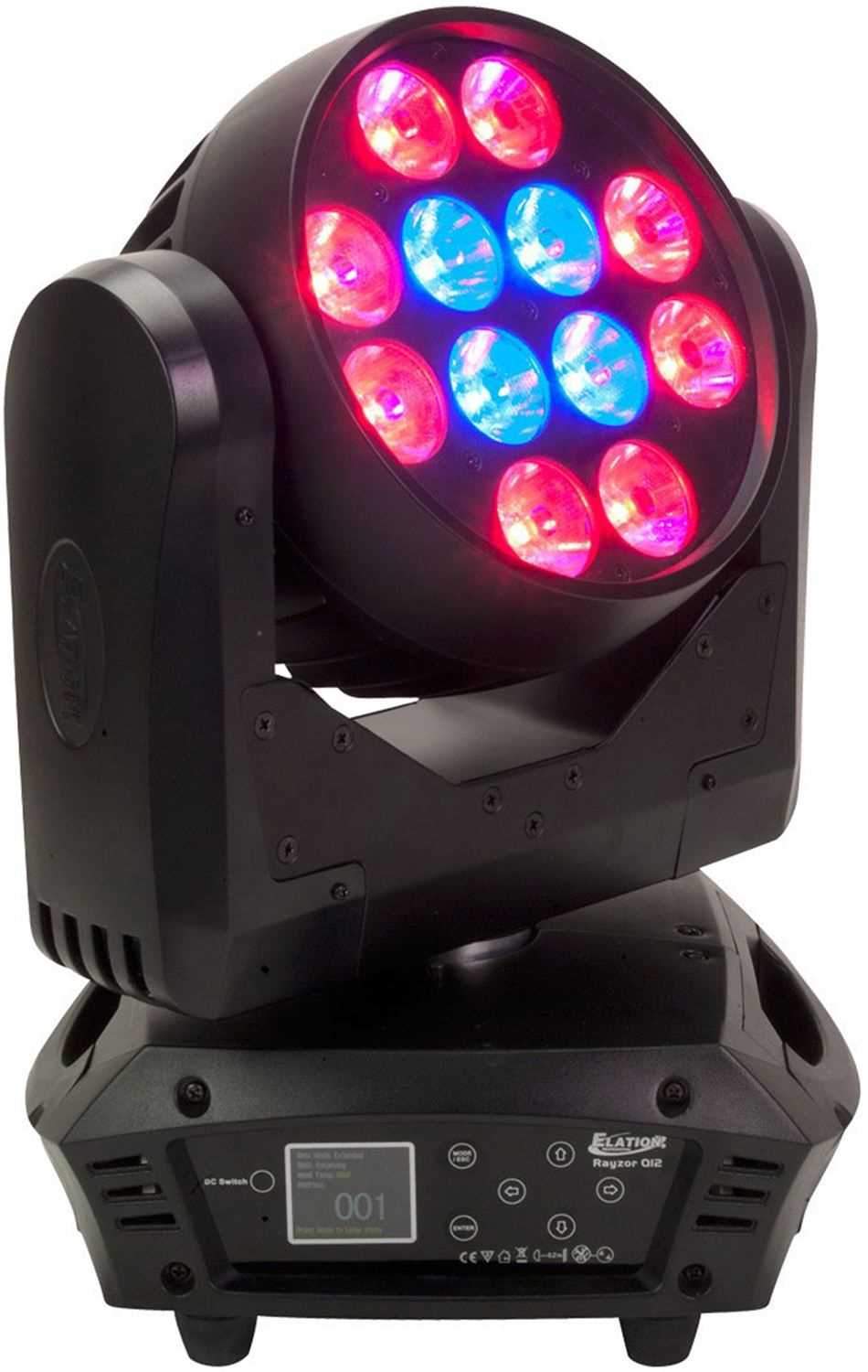 Elation Rayzor Q12 12x 15-Watt RGBW Quad LED Beam