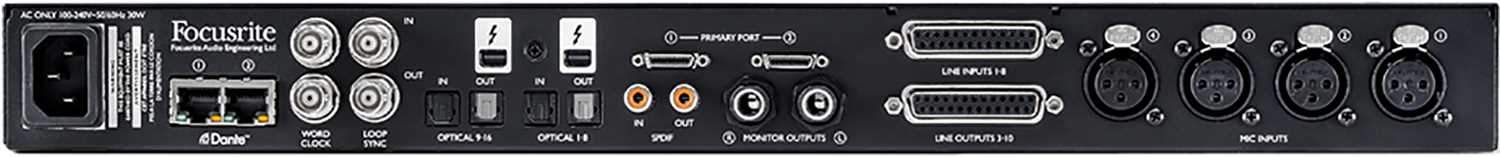 Focusrite Red 4Pre Thunderbolt Audio Interface