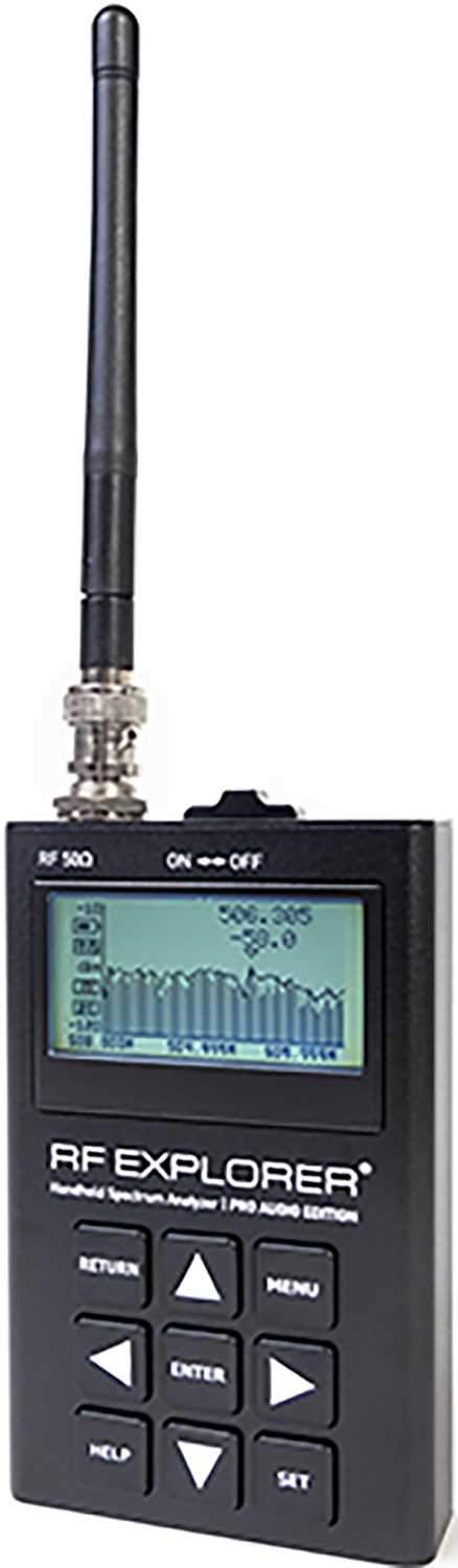 RF Venue RF Explorer Pro Audio Spectrum Analyzer