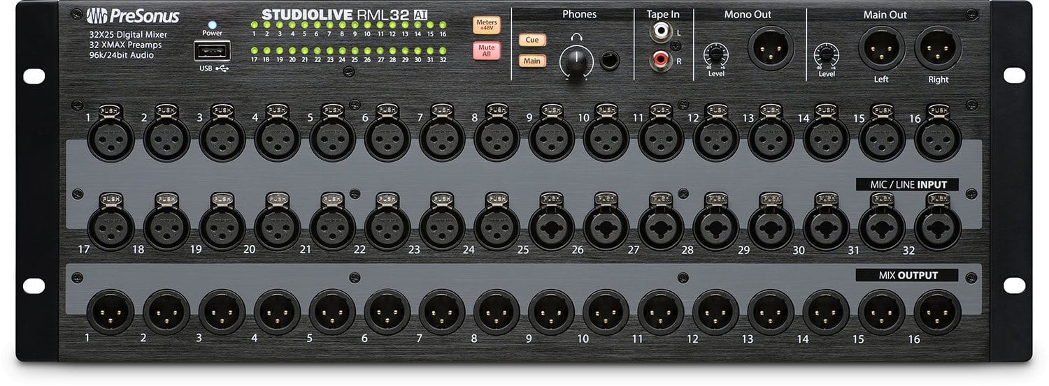 PreSonus StudioLive RML 32AI 32-Channel Rack-Mount Digital Mixer