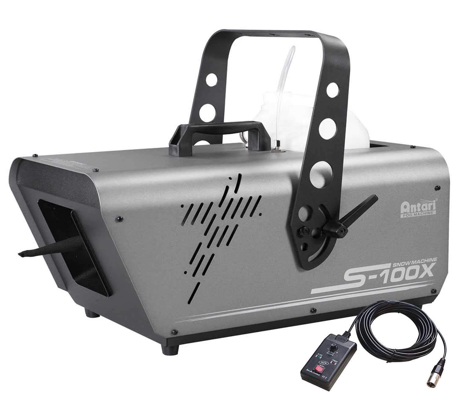 Antari S-100X High Output Snow Machine with Wired Remote Control – Solotech