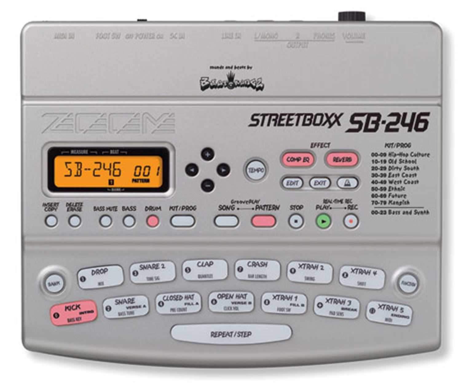 Zoom SB-246 Streetboxx Drum Machine Loop Recorder
