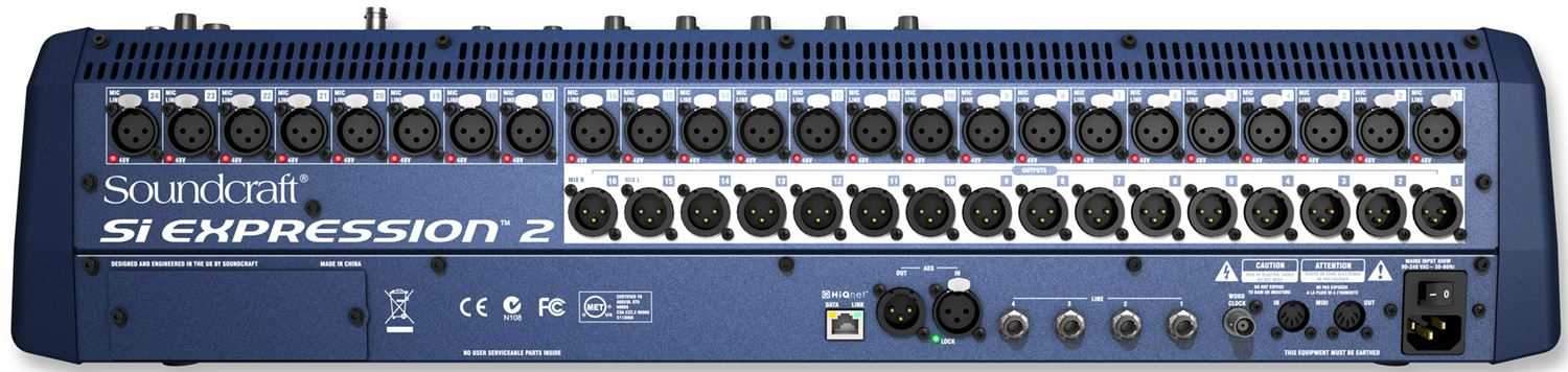 Soundcraft Si Expression 2 24ch Digital Mixer – Solotech