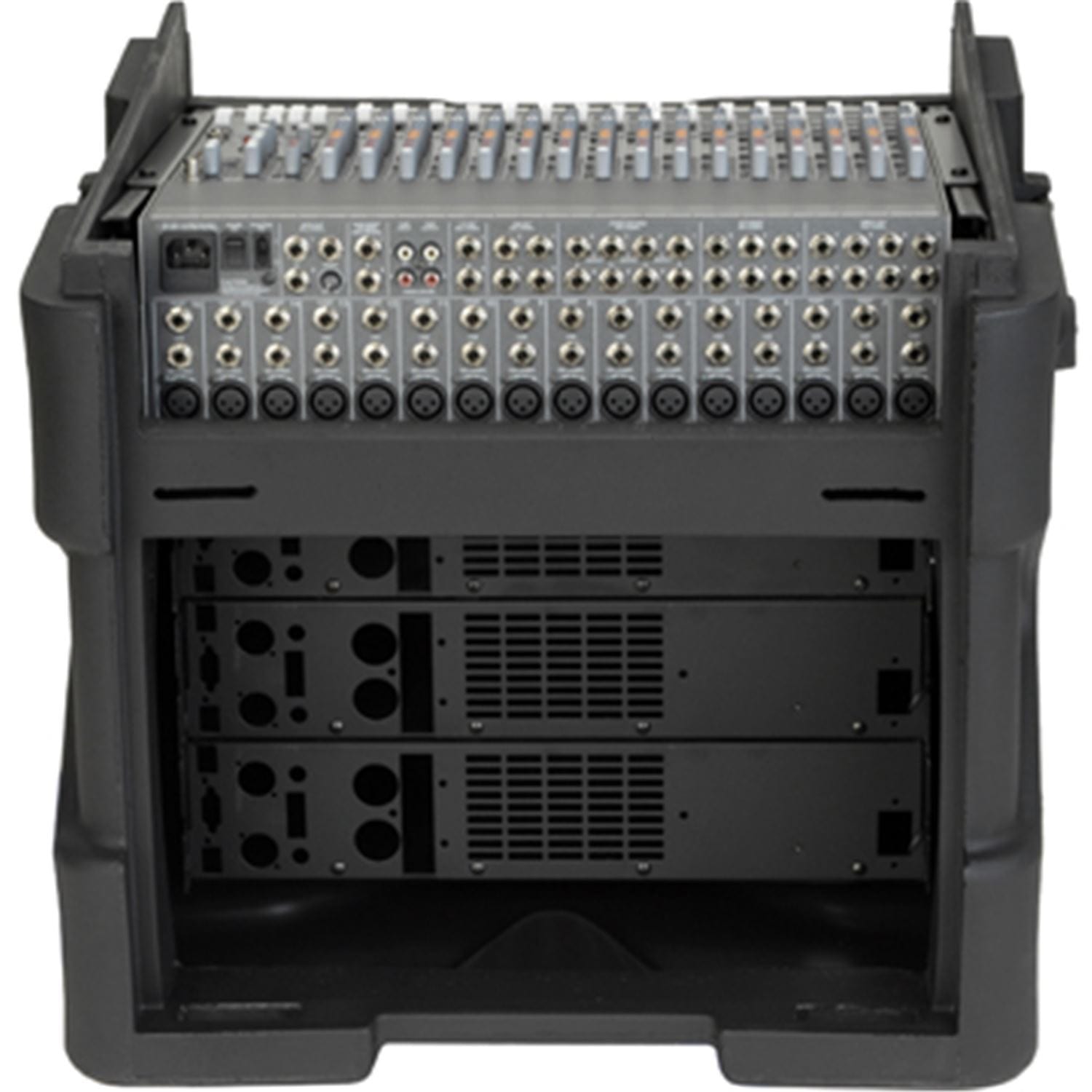 SKB Mini Gig Rig Case 10 Spc Top 6 Spc Bottom Ra