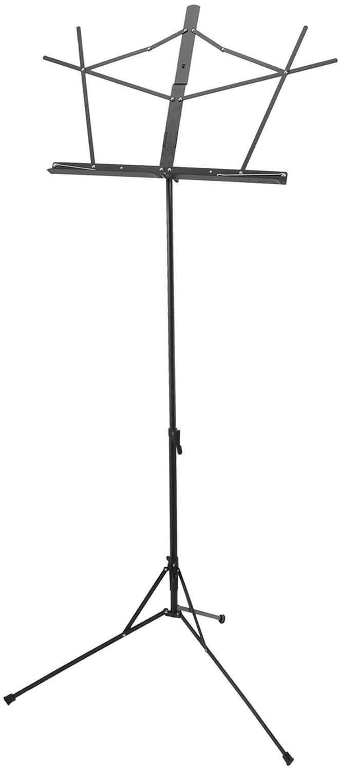 On Stage SM7022B Pro Music Stand with Portable BackPlt – Solotech
