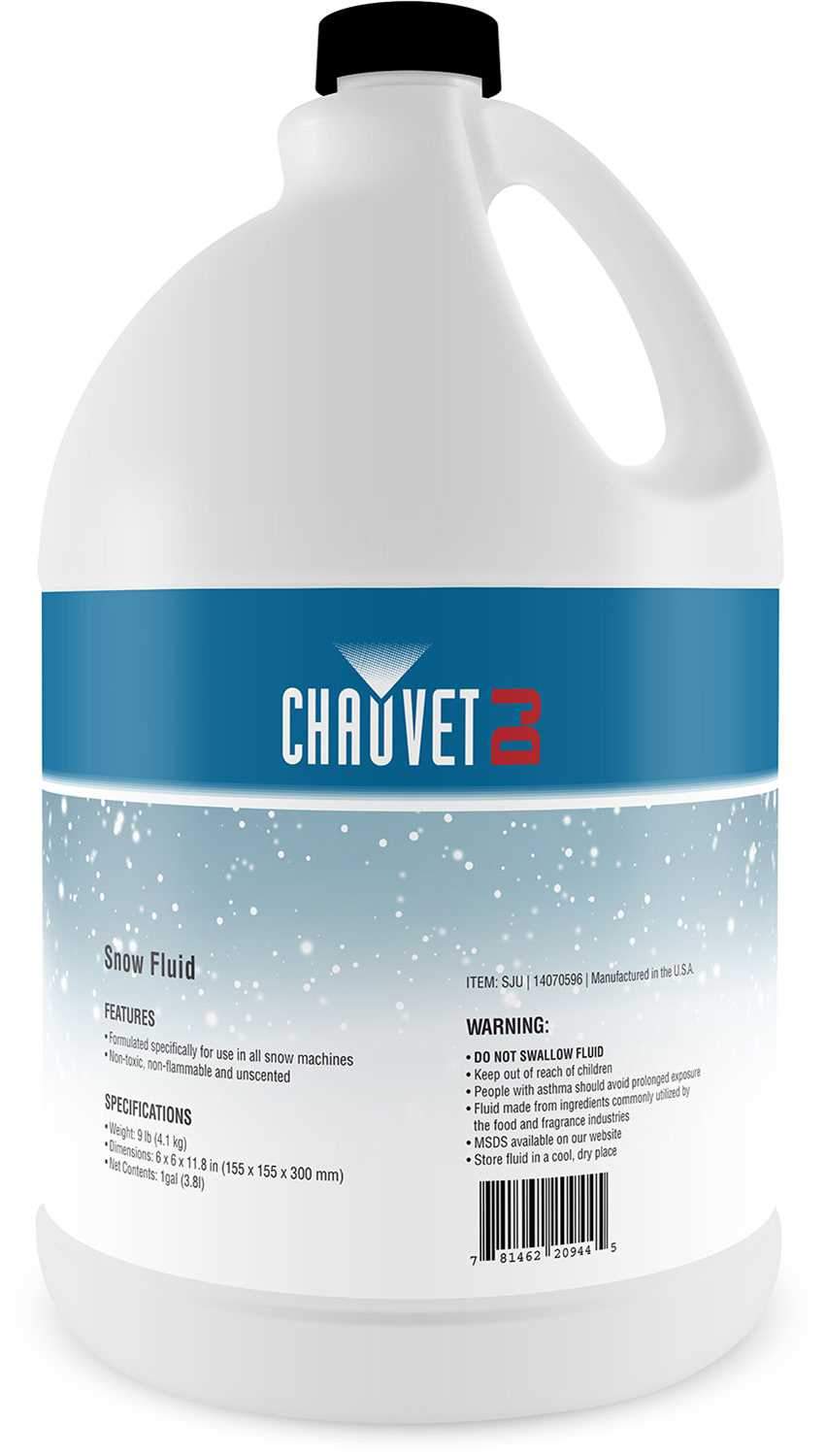 Chauvet SJU 1 Gallon Snow Fluid