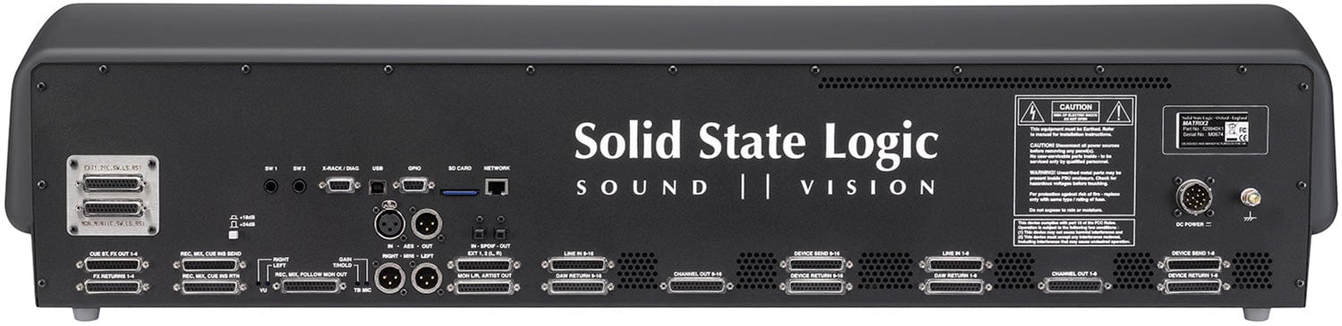 SSL Matrix2 Studio Integrator 40-Input Superanalogue Console with ...