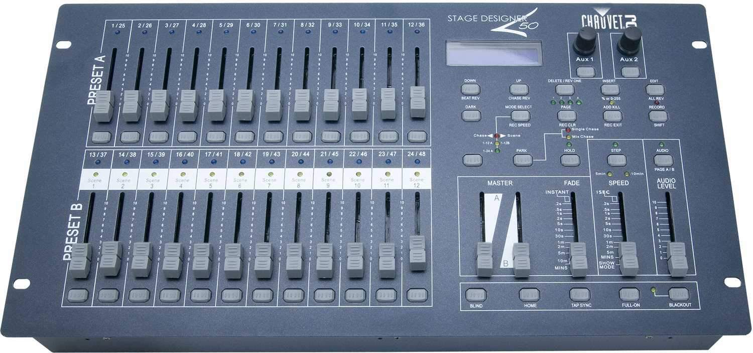Chauvet Stage Designer 50 DMX Lighting Controller