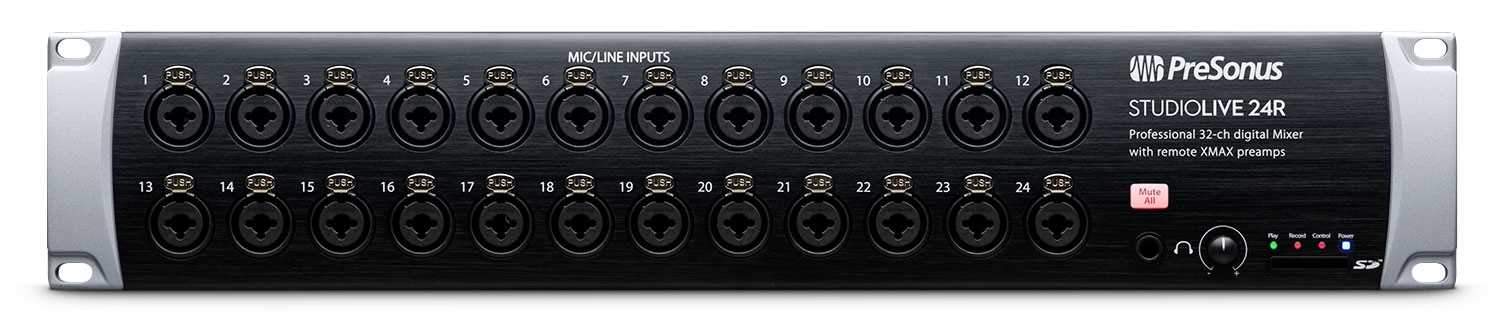 PreSonus StudioLive 24R Series III 24-Channel Digital Rack Mixer
