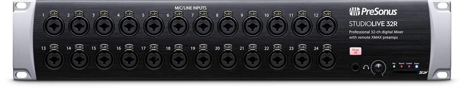 PreSonus StudioLive 32R Series III 32-Channel Digital Rack Mixer – Solotech