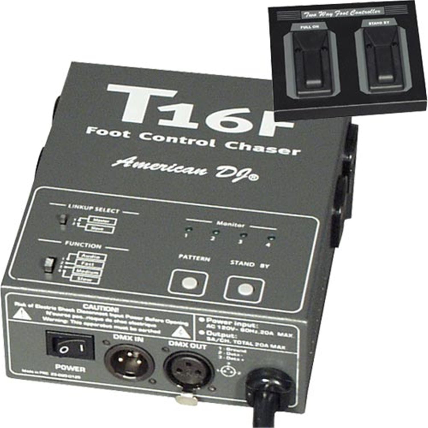 Elation T16F Foot Controller with Foot Switch