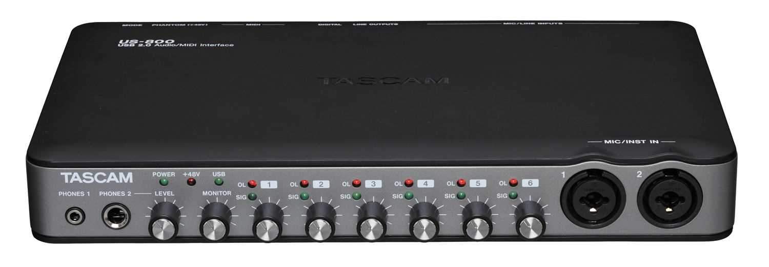 Tascam US-800 Portable 8 CH USB Audio Interface