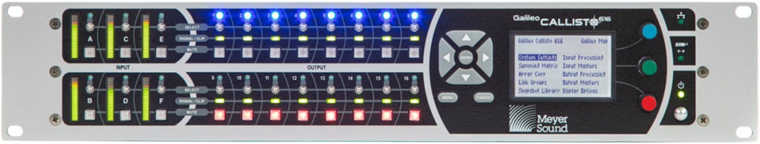 Meyer Sound Callisto 616 Speaker Audio Processor