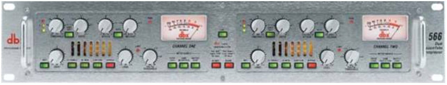 DBX 566 Dual Vacuum Tube Compressor
