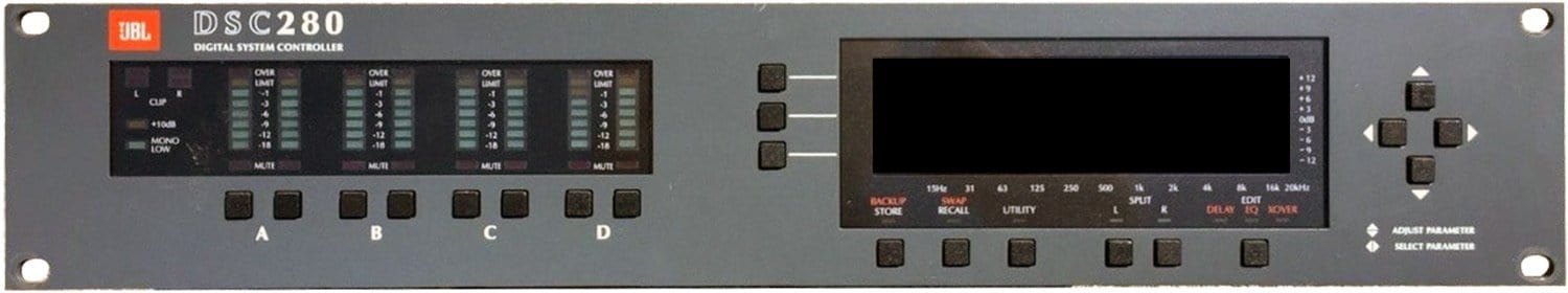 JBL DSC280 Digital Speaker Controller 2x8-Channel Crossover – Solotech