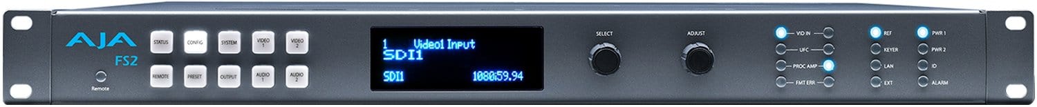 AJA FS2 Audio to Video Processor – Solotech