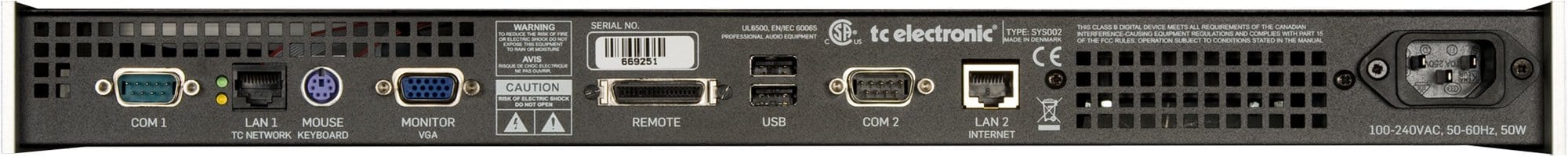 TC Electronic ICONCPUMKII CPU Multi-FX 6000 MkII