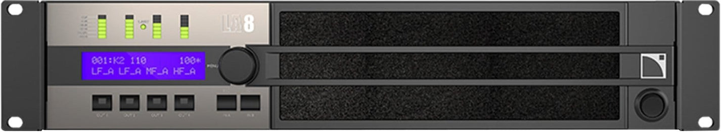 L-Acoustics LA8 4-Channel 1800 Watt Audio Amplifier – Solotech