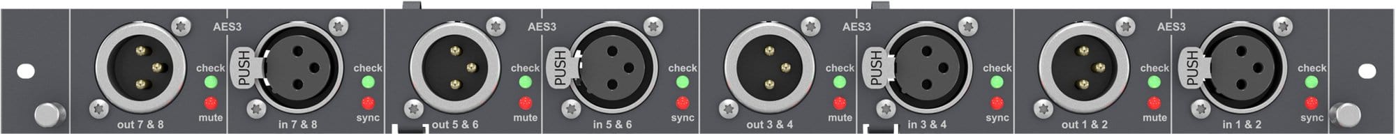 Midas MIDASDL452 8x8 AES3 Card for Pro Series