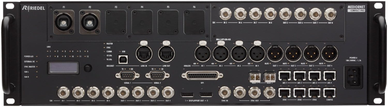 Riedel MN COMPACT PRO Media Network Matrix 3U – Solotech