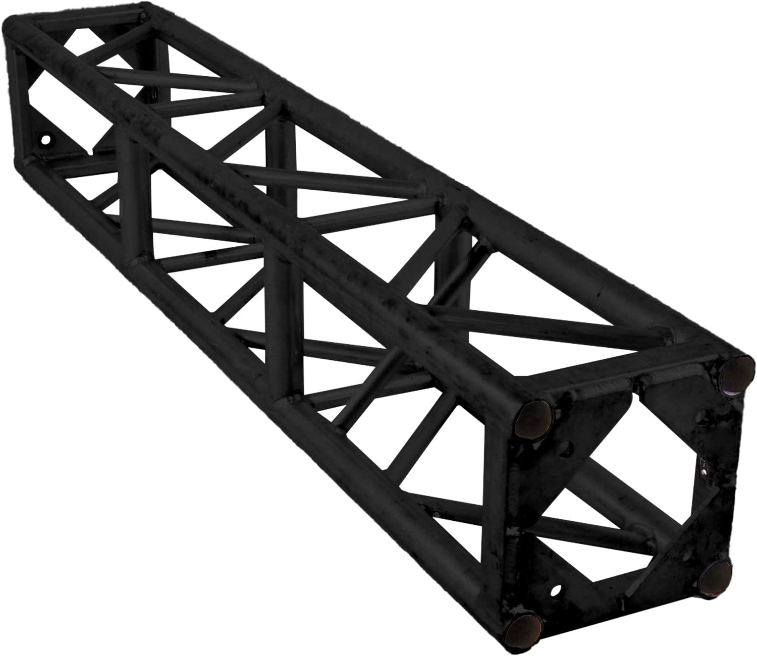 KAD TKD128BB Black 12 Inch by 8 feet Bolted Kad Series Truss