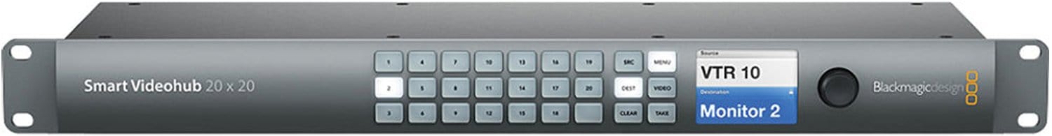 Blackmagic Design Video Hub Smart Video Matrix – Solotech